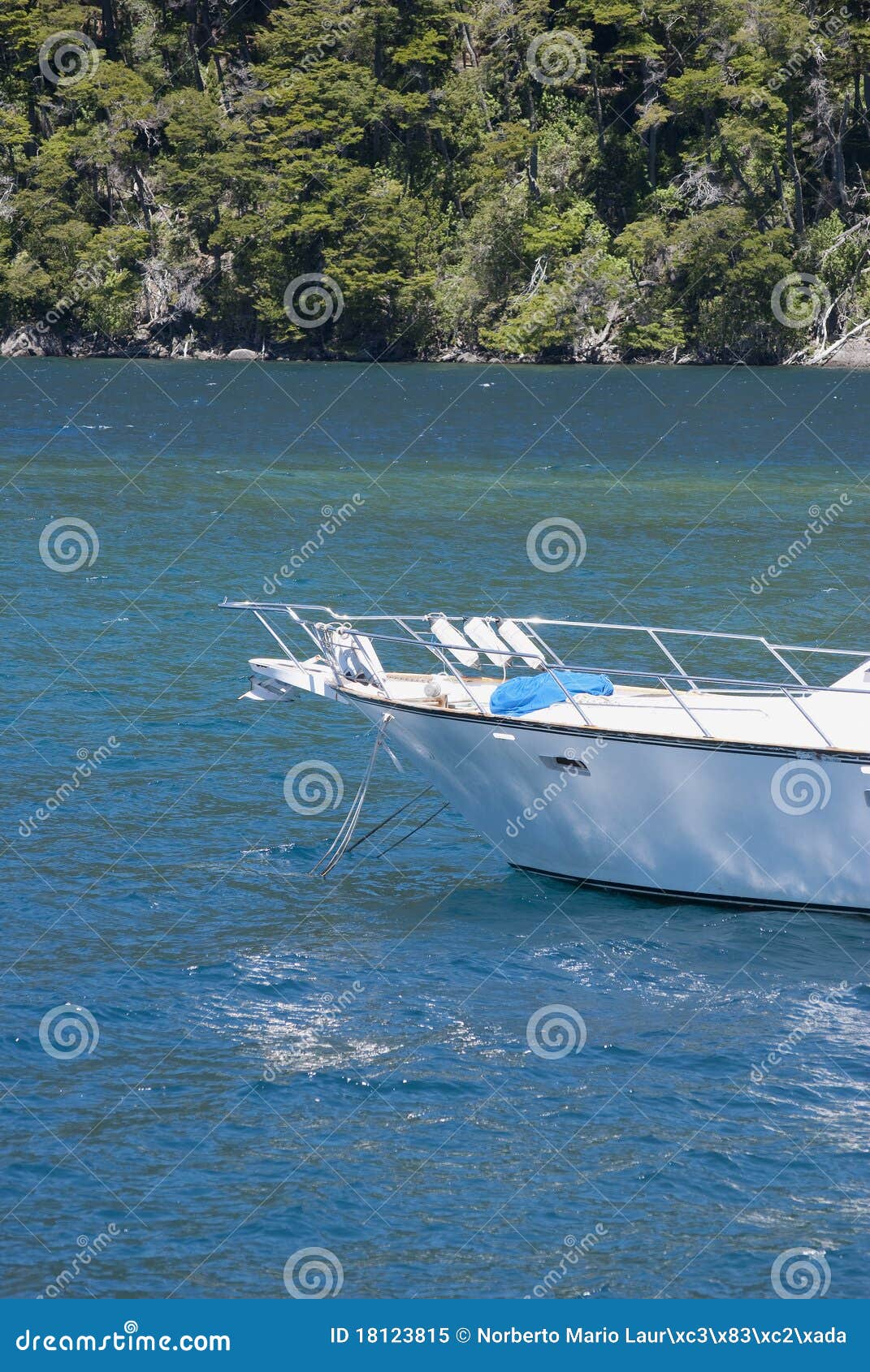 Prow of boat stock image. Image of sunny, landscape, nature - 18123815