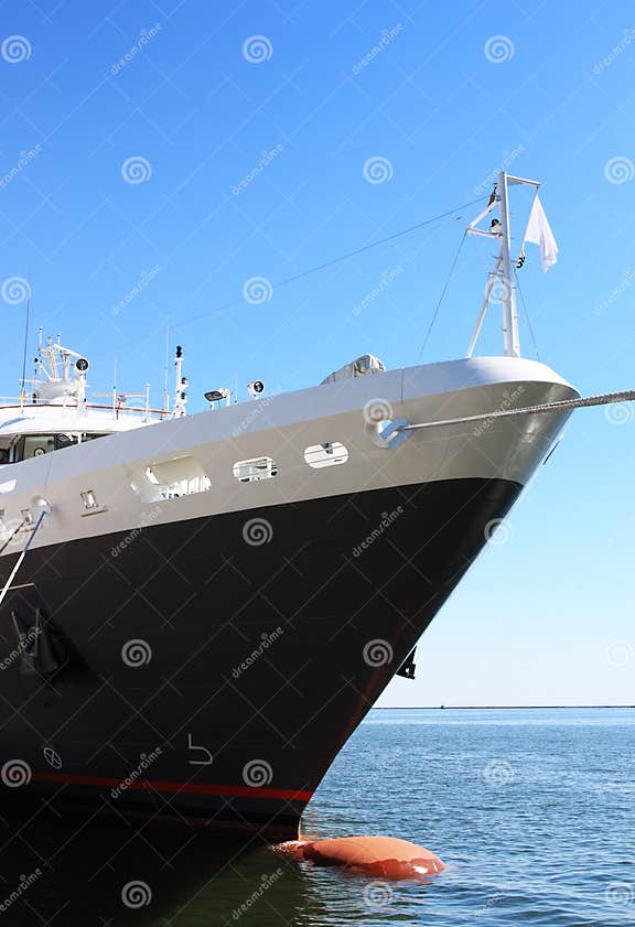 Prow of ship stock photo. Image of worth, breakwater - 15666220