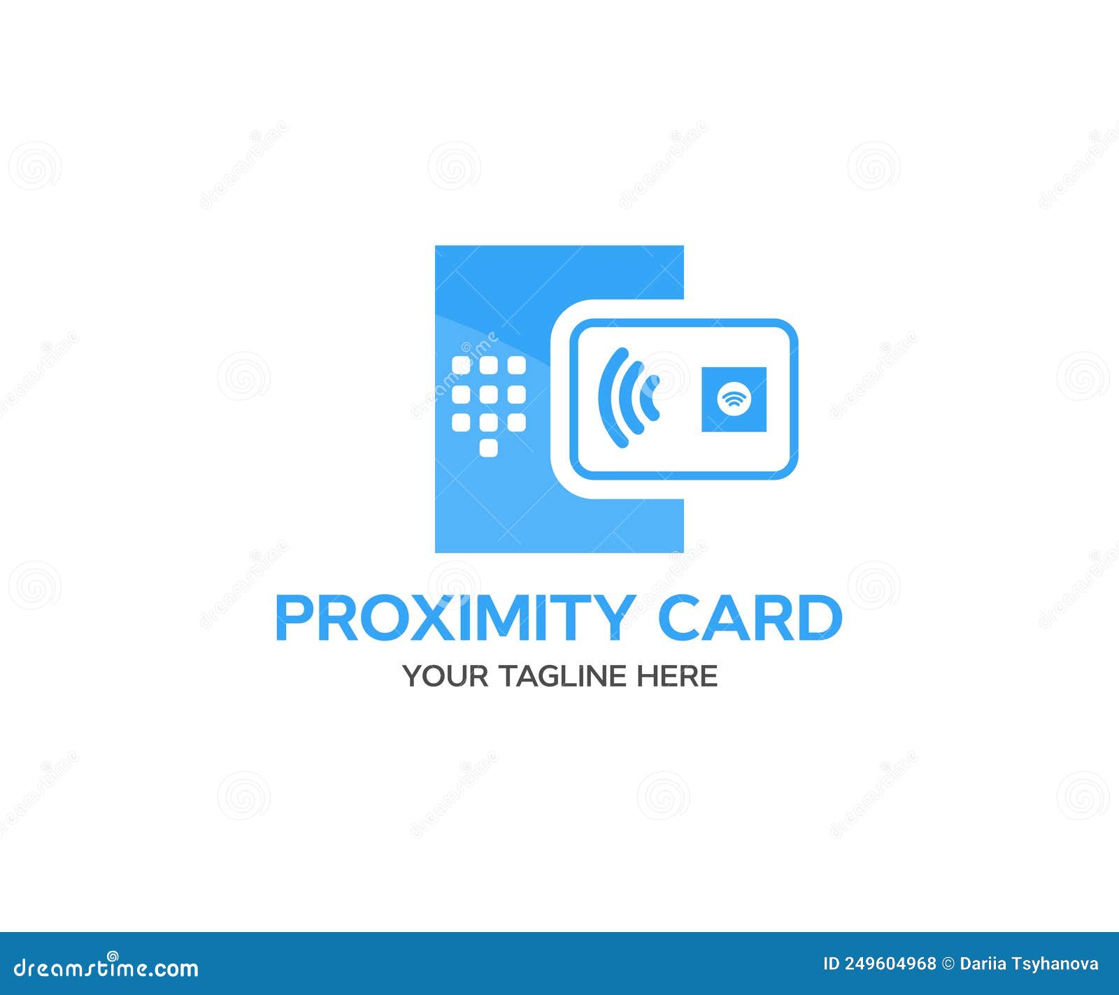 Proximity Card Reader, ID Card Scanning At The Access Control System ...