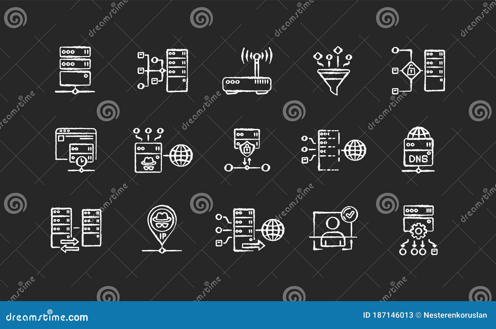 3d Proxy Logo Design Vector Icon Template | CartoonDealer.com #280708233