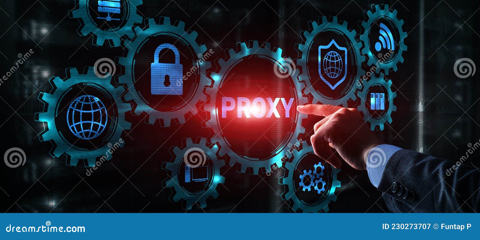 Proxy Server. Cyber Security Stock Image - Image of sign, access: 230273707