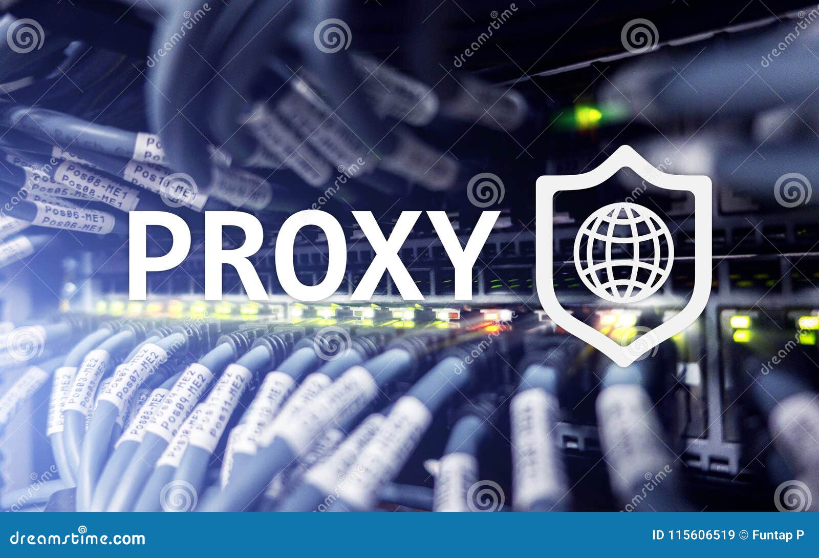 PROXY Server, VPN, Virtual Private Network Technology. Cyber Security ...