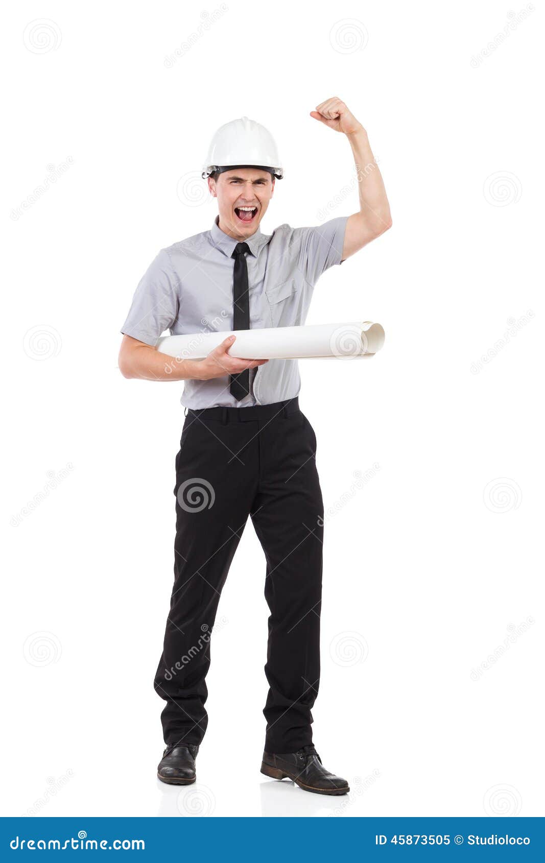 Proyecto logrado imagen de archivo. Imagen de mirando - 45873505