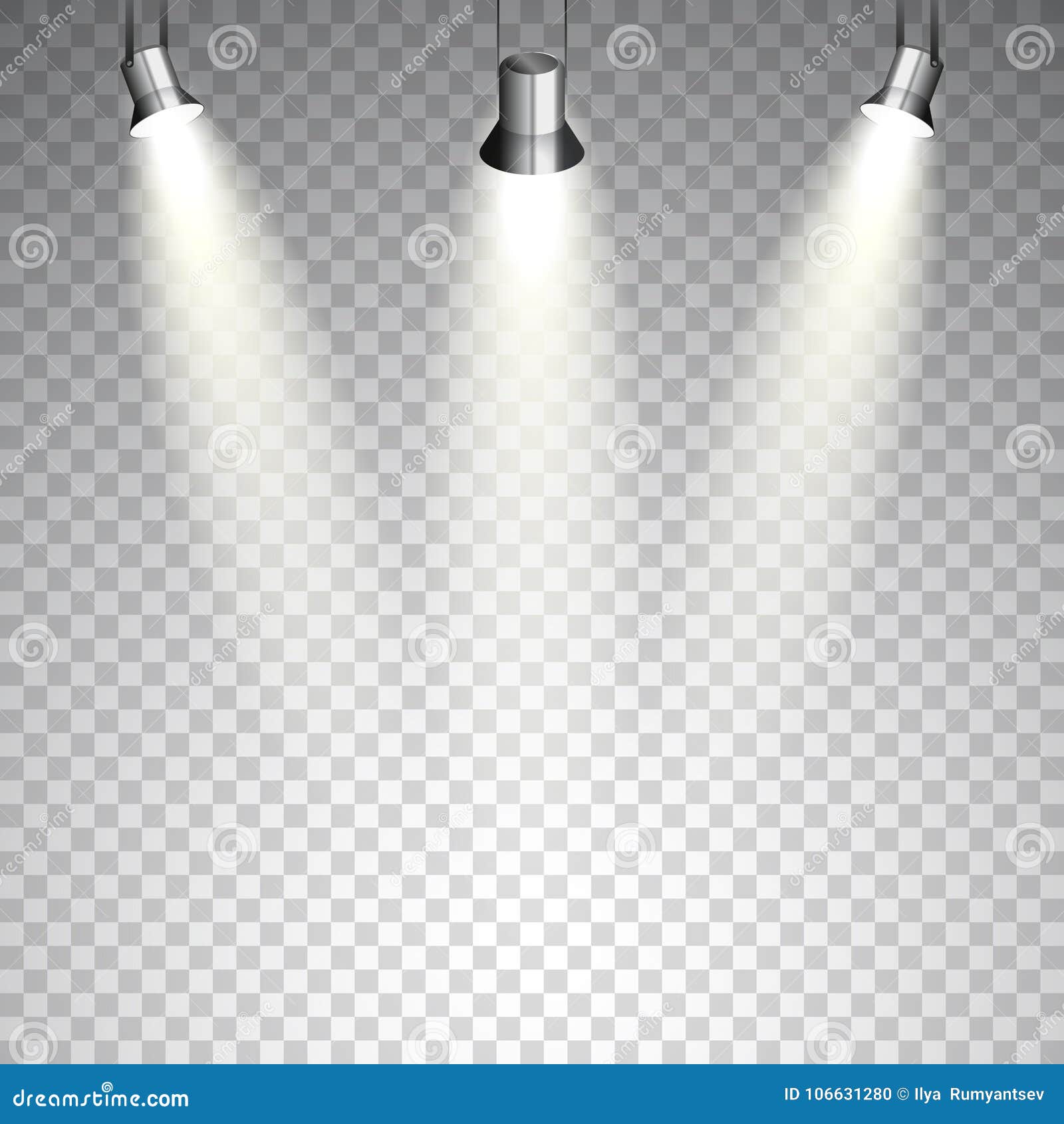 Proyectores En Fondo Transparente Ilustración del Vector - Ilustración ...