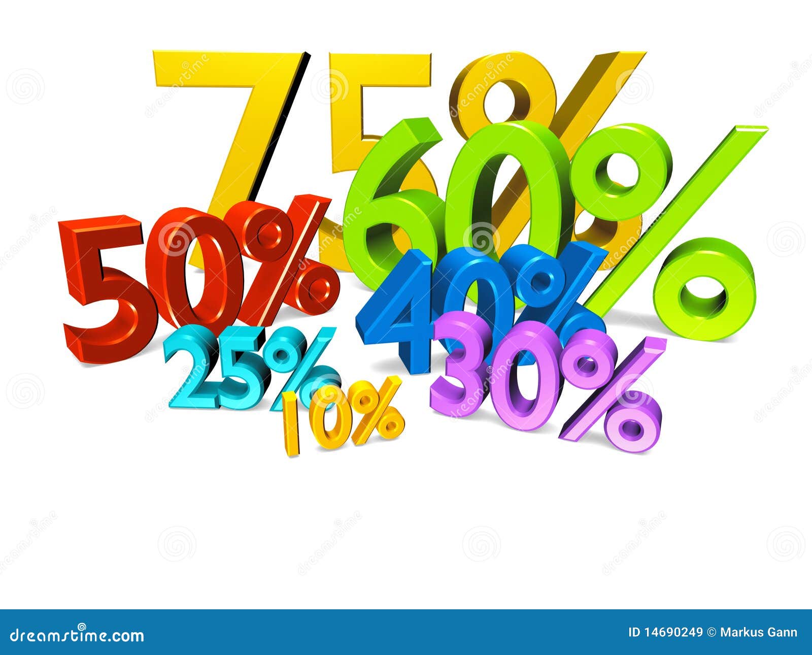 Prozente stock illustration. Illustration of number, percentage - 14690249