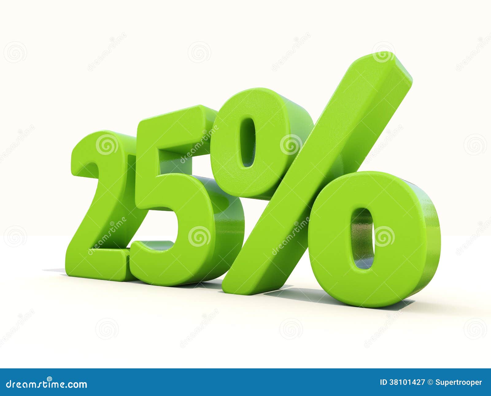 25% Prozentsatzikone Auf Einem Weißen Hintergrund Stockbild - Bild von ...