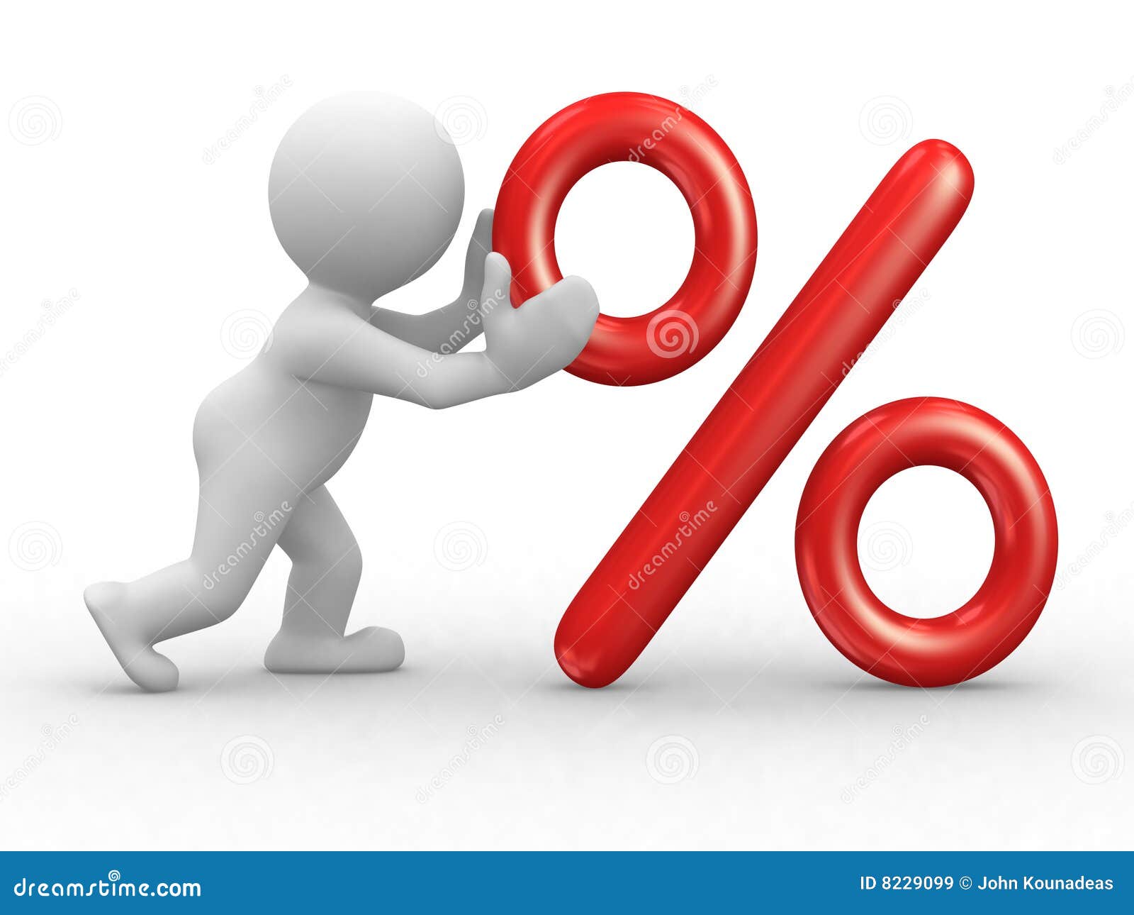 Prozentsymbol stock abbildung. Illustration von zeichen - 8229099