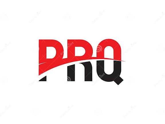 PRQ Letter Initial Logo Design Vector Illustration Stock Vector ...