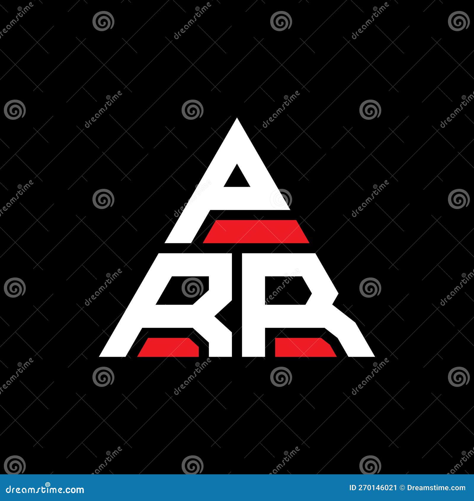 PRR Triangle Letter Logo Design with Triangle Shape. PRR Triangle Logo ...
