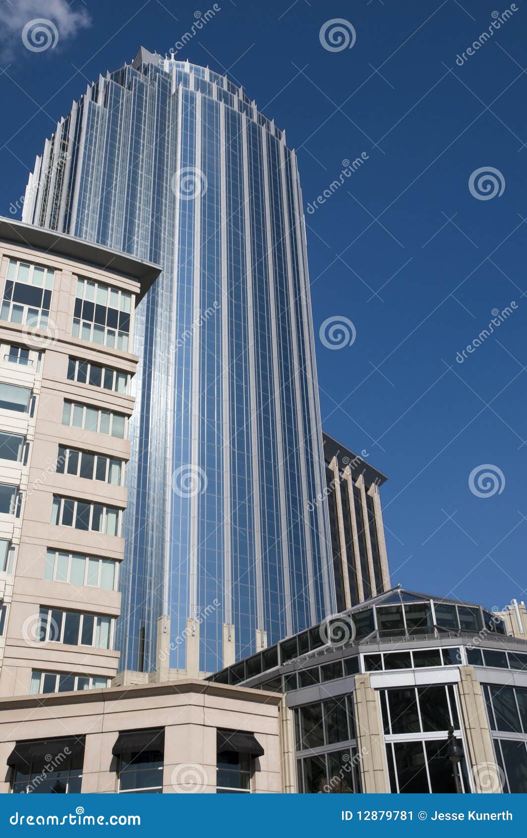 Prudential Building stock image. Image of blue, center - 12879781
