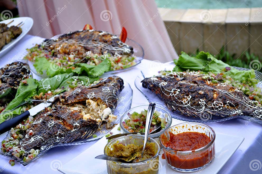 PRUEBA DE LA COMIDA imagen de archivo. Imagen de adornado - 76644299