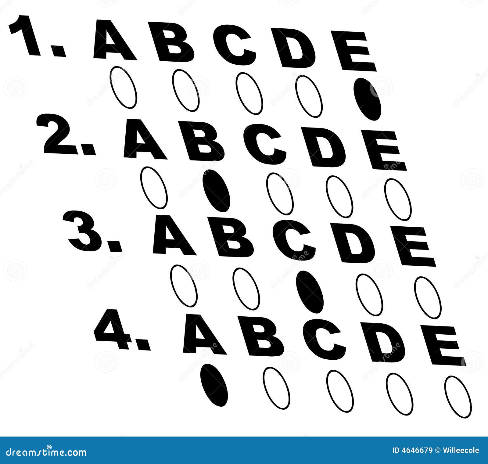 Lista 18+ Foto Hojas De Respuestas De Opcion Multiple Lleno