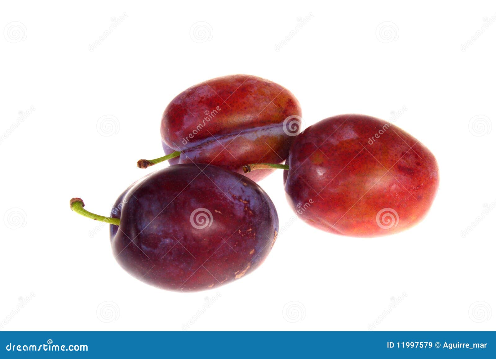 Pruimen stock afbeelding. Image of geïsoleerd, vers, gezond - 11997579