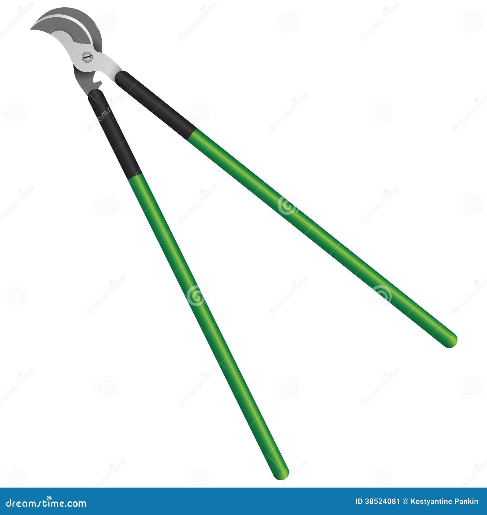 Pruning loppers stock vector. Illustration of trimmer - 38524081