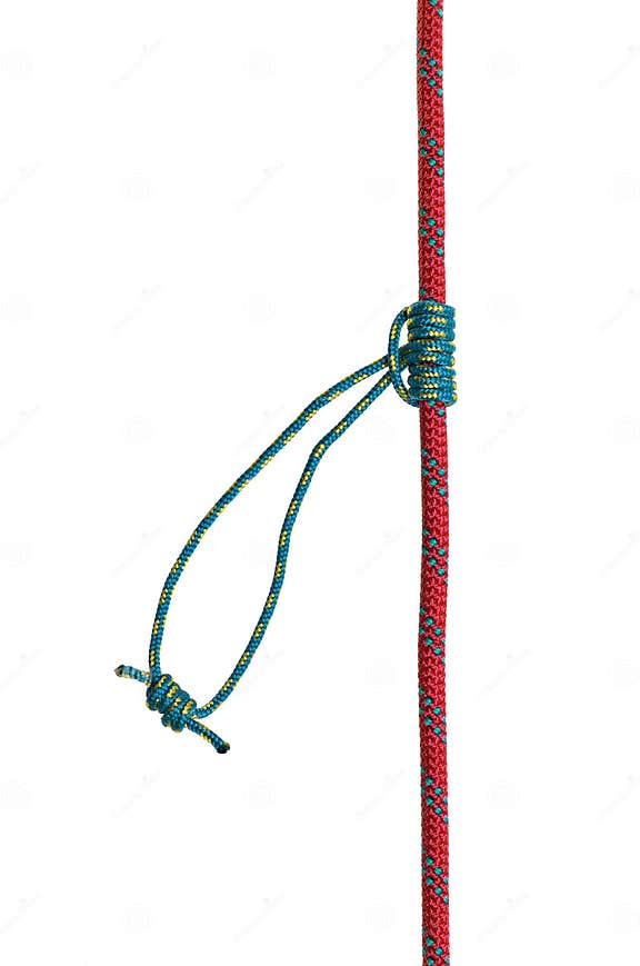 Prusik Knot stock photo. Image of isolated, firm, loop - 26091036