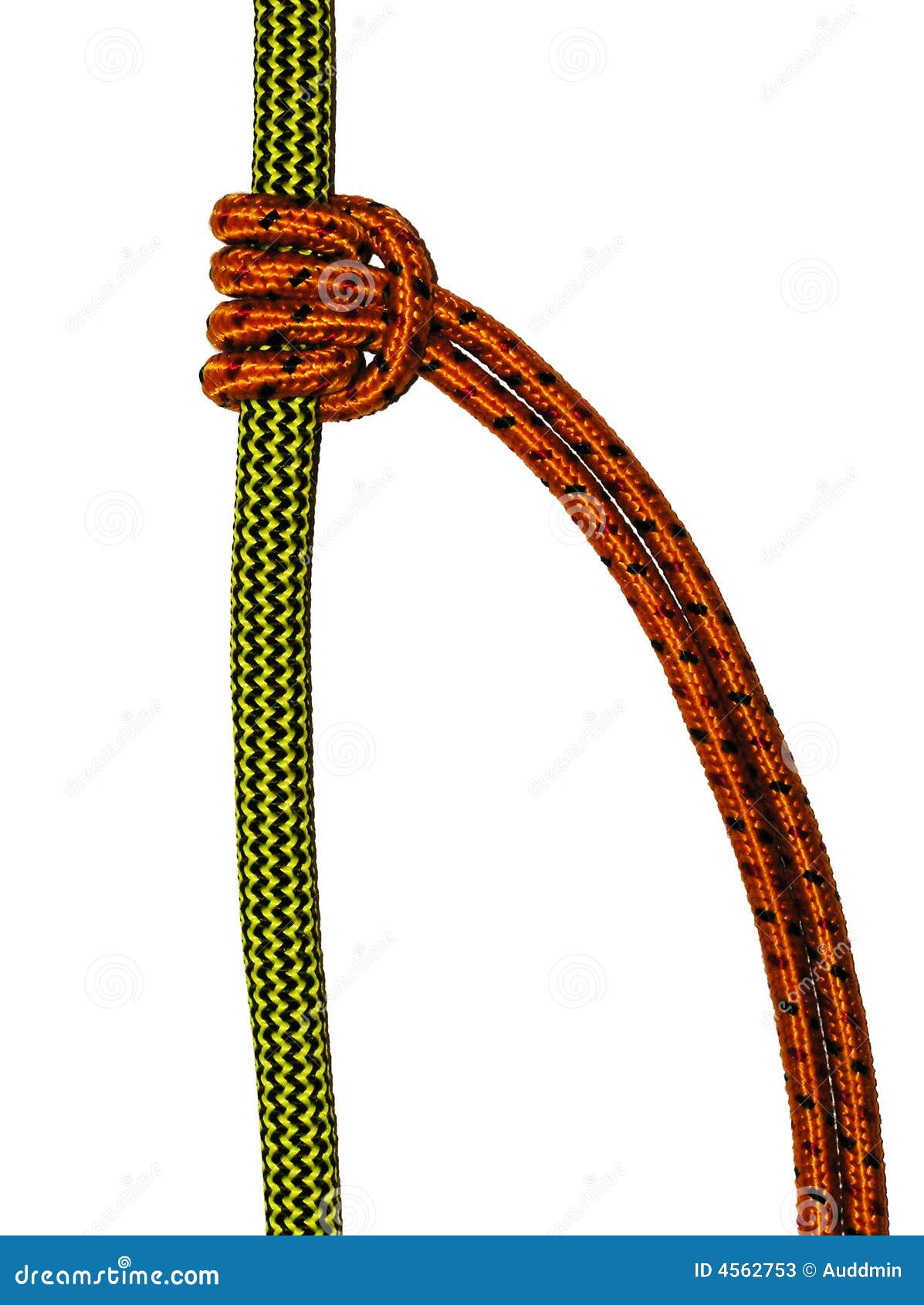 Prusik knot stock image. Image of reef, mount, mountaineering - 4562753