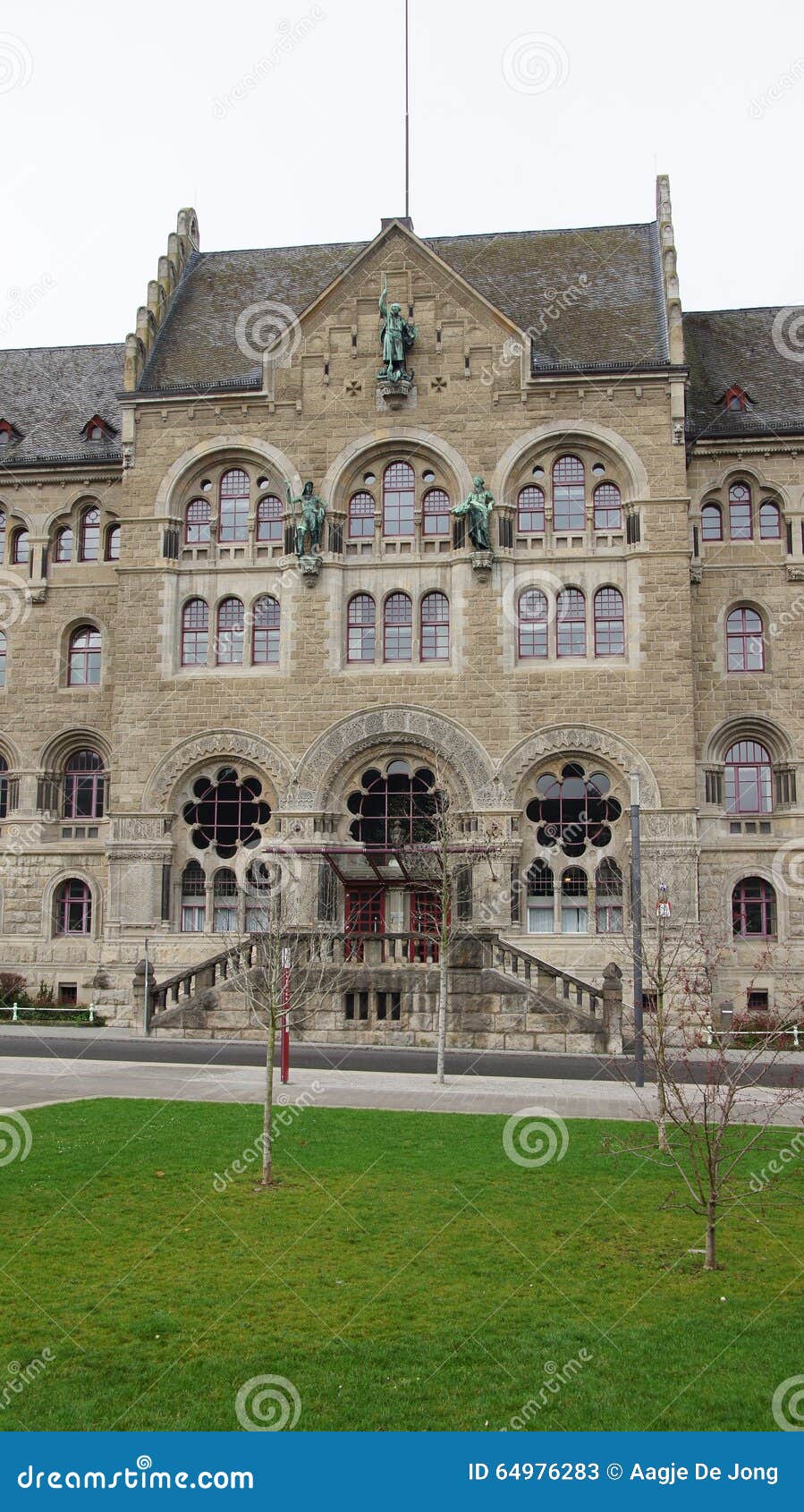 Prussian Government Building in Koblenz Stock Image - Image of emperor ...