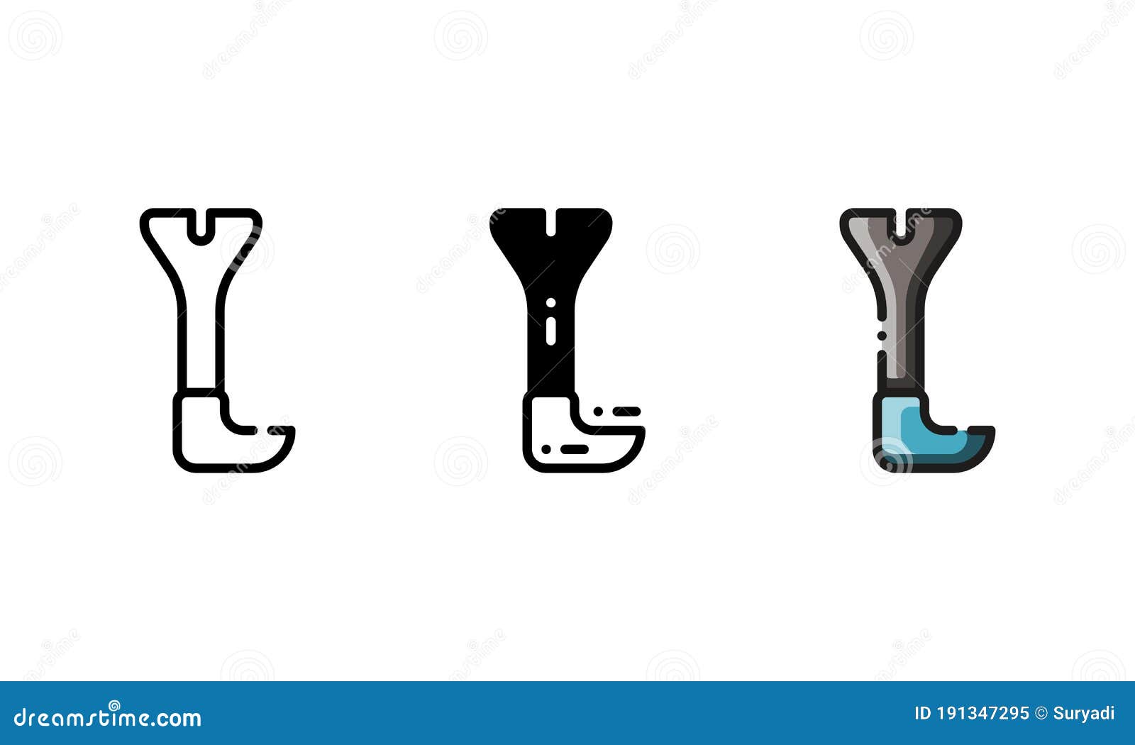 Pry Bar As a Crowbar in the Construction Field Stock Vector ...