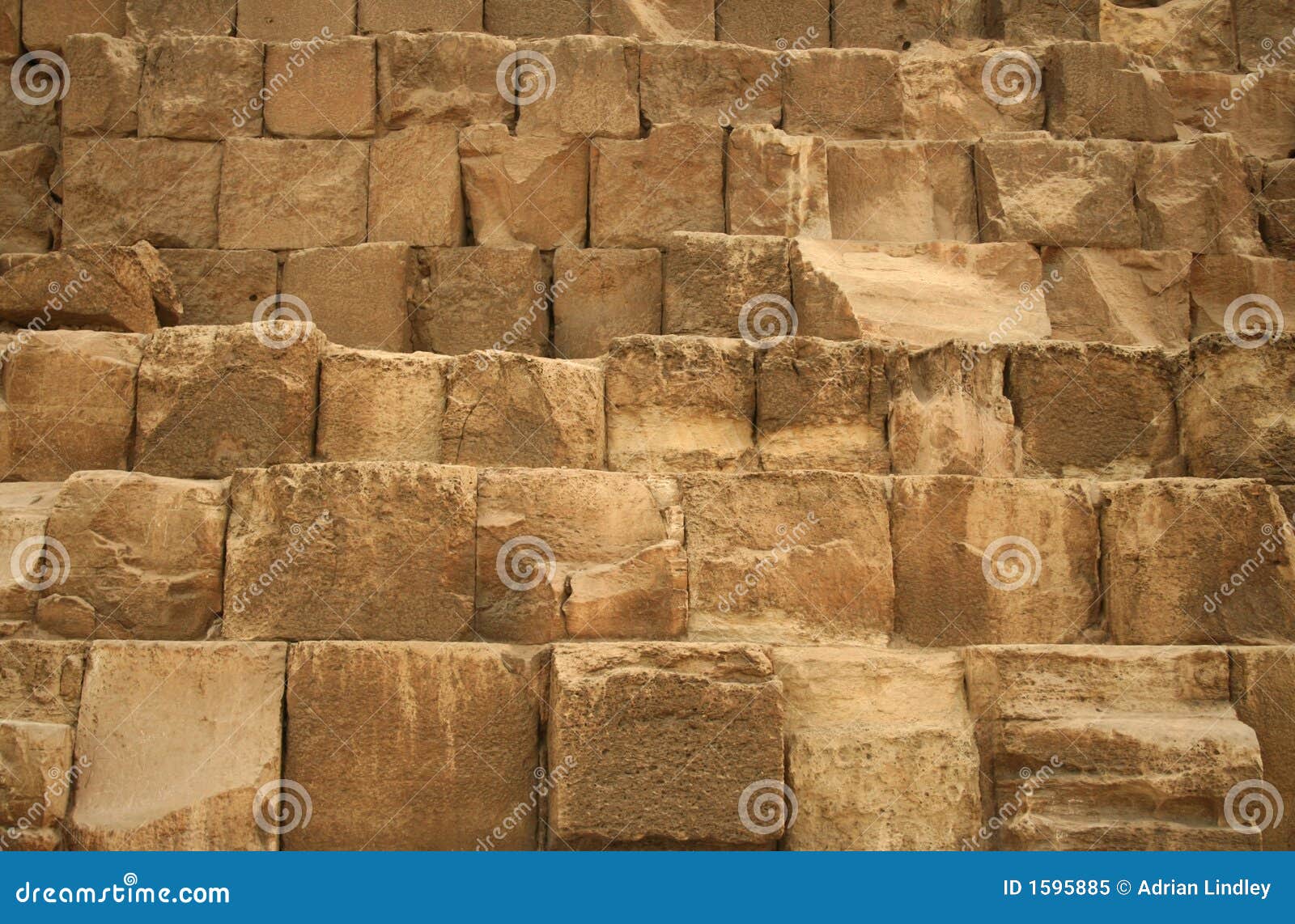 Blocks Of Great Pyramid Of Giza, Egypt Royalty-Free Stock Photography ...