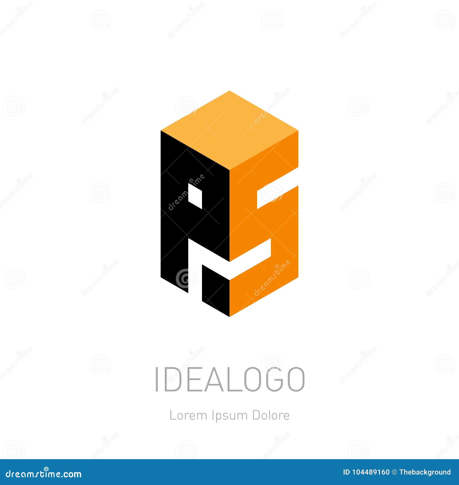 PS Initial Logo or Monogram Logotype. P5 Vector Design Element O Stock ...