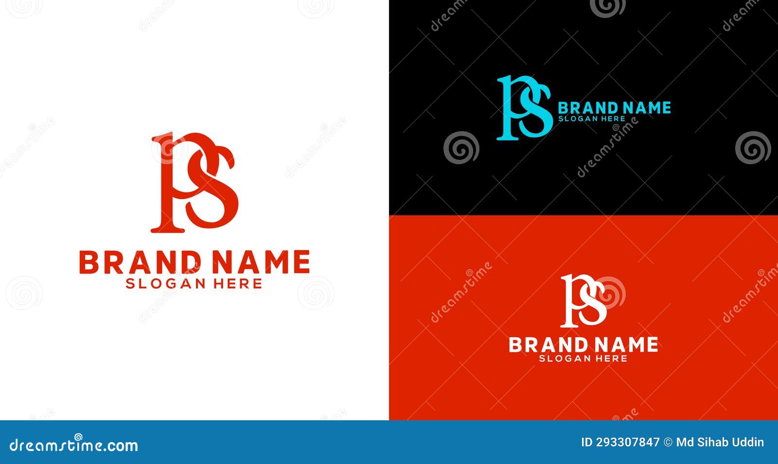 PS Letter Monogram Logo Design Ps Icon Lettermark Logo Brand Identity ...