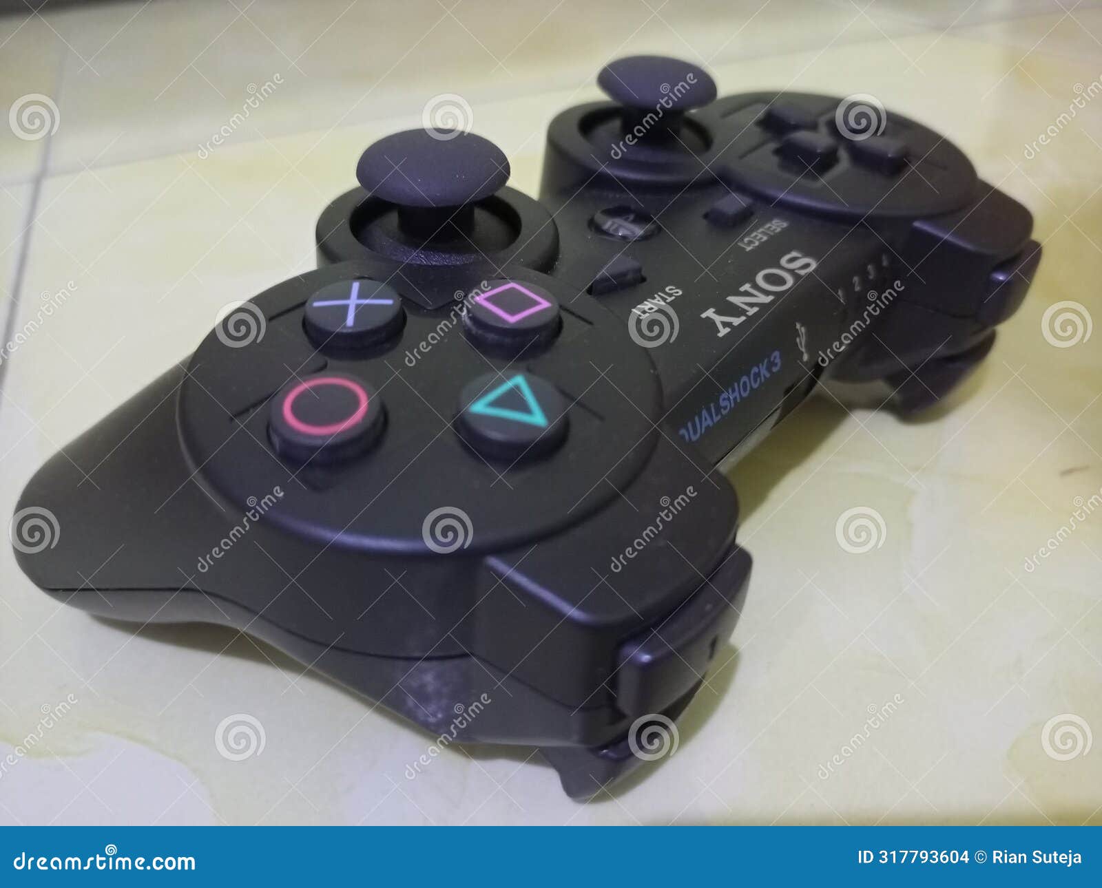 PS3 Wireless Game Console Stick without Cables for Playing Editorial ...