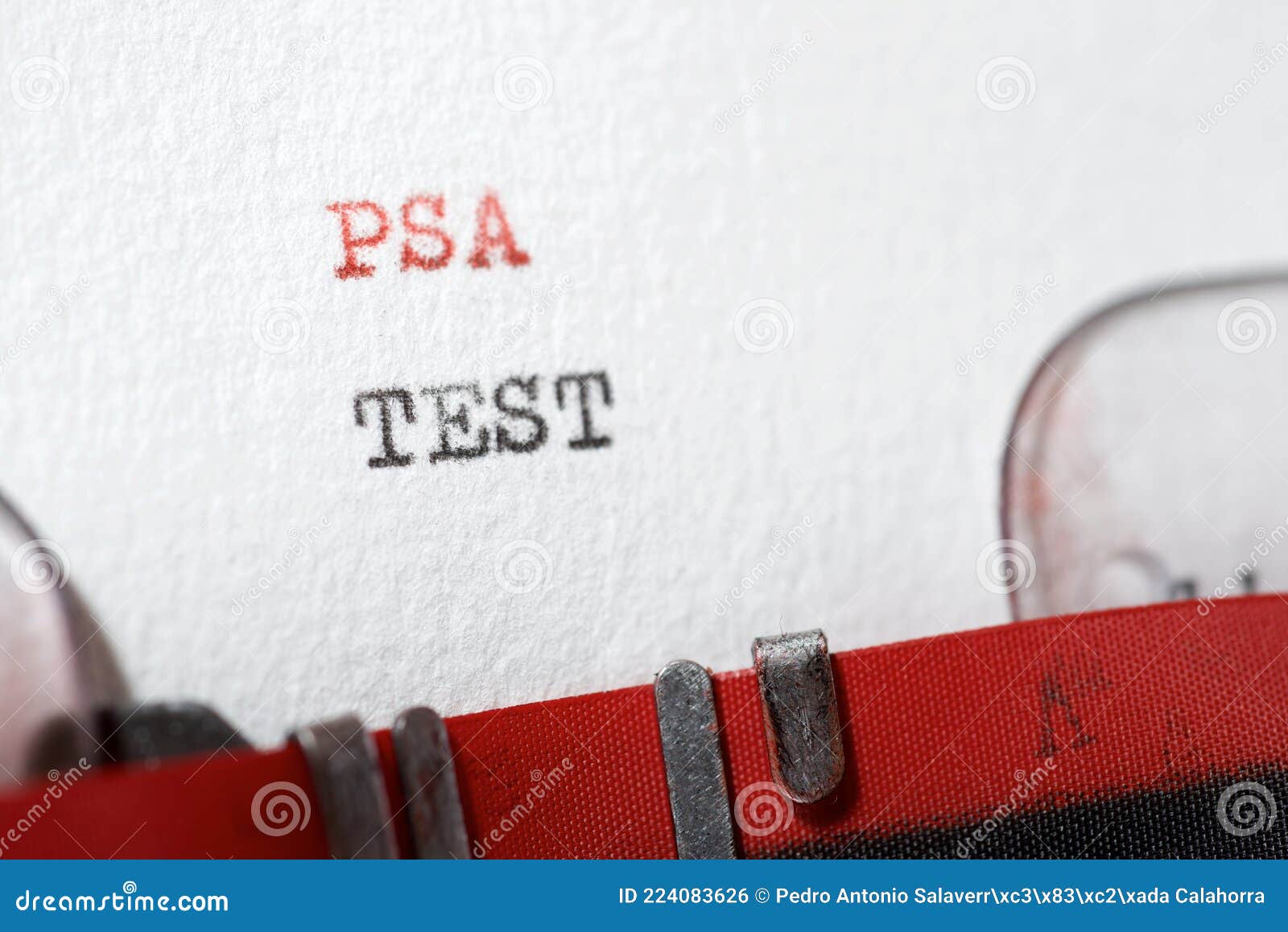 Psa test concept stock photo. Image of testing, texture - 224083626