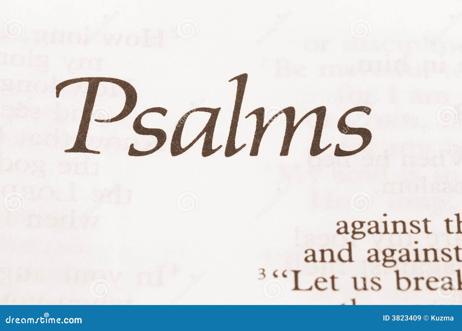 Psalms stock image. Image of faith, text, concept, religion - 3823409