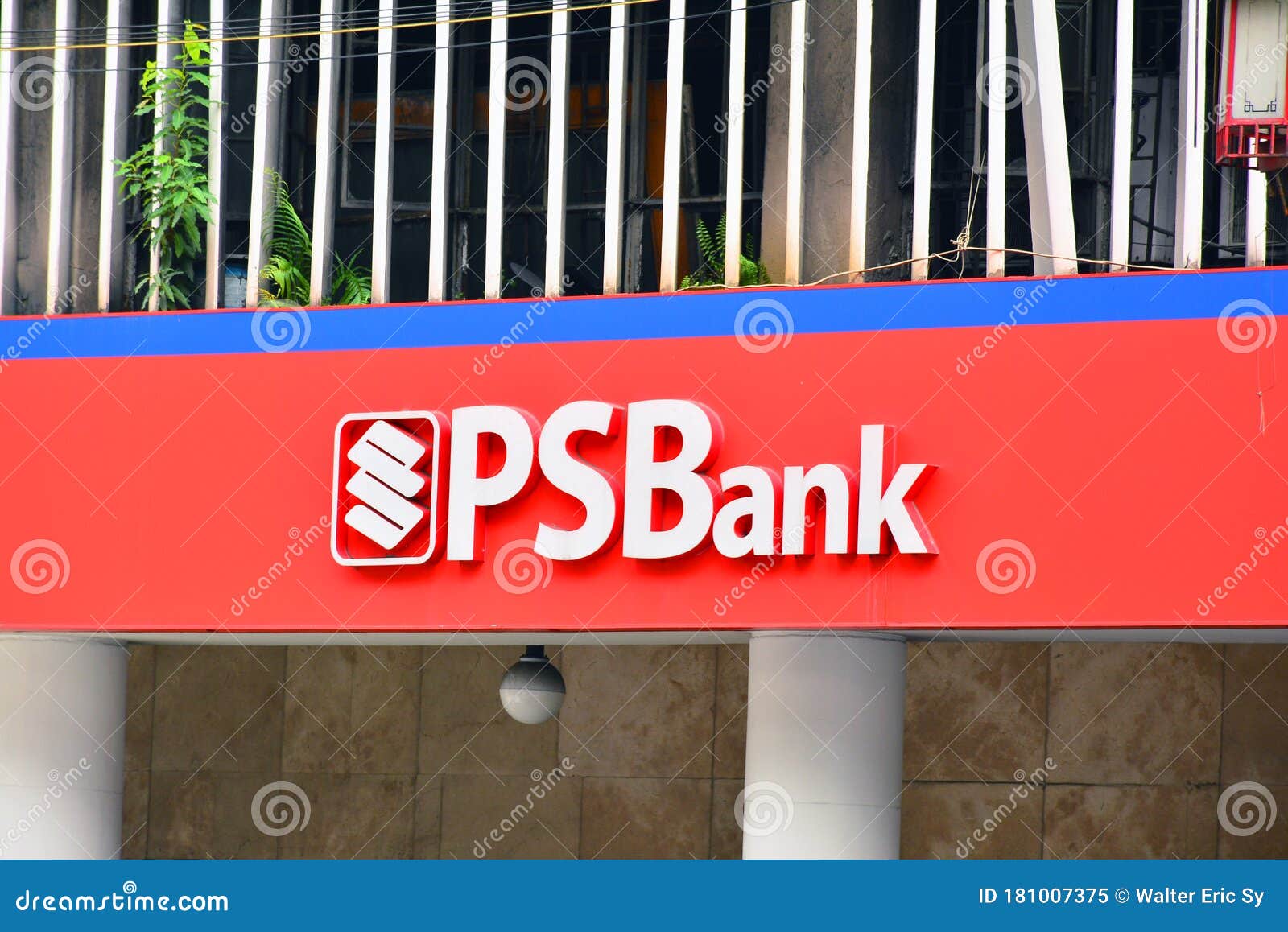 PSbank Facade and Signage in Manila, Philippines Editorial Image ...