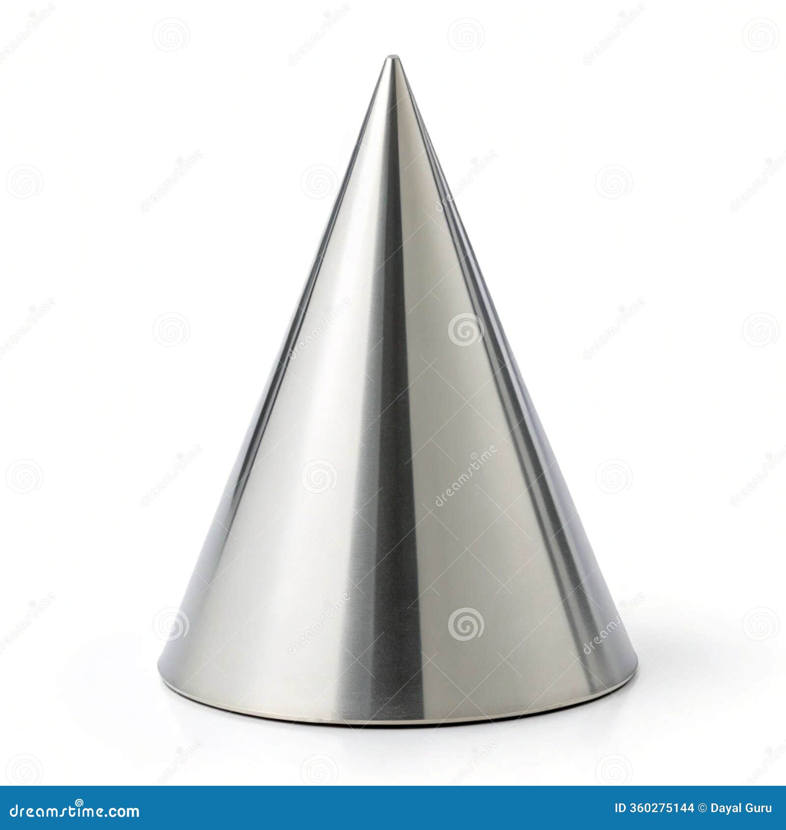 PSD Abstract Cone Shape Isolated on Transparent Background Stock ...