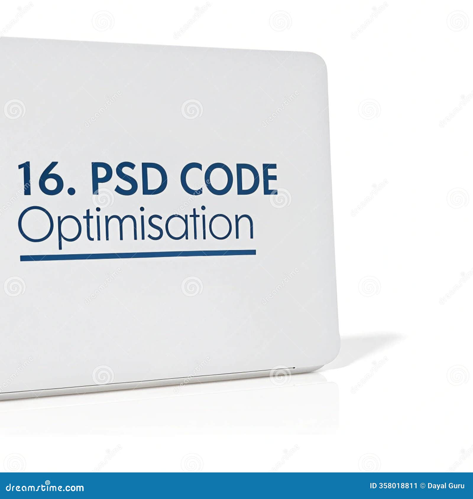 PSD Code Optimisation On Transparent Background Royalty-Free Stock ...