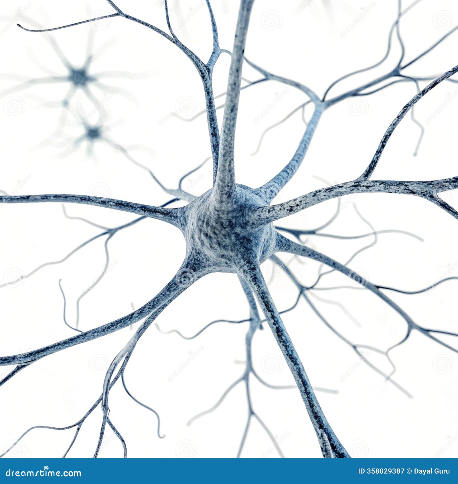 PSD Neuron on Transparent Background Stock Illustration - Illustration ...