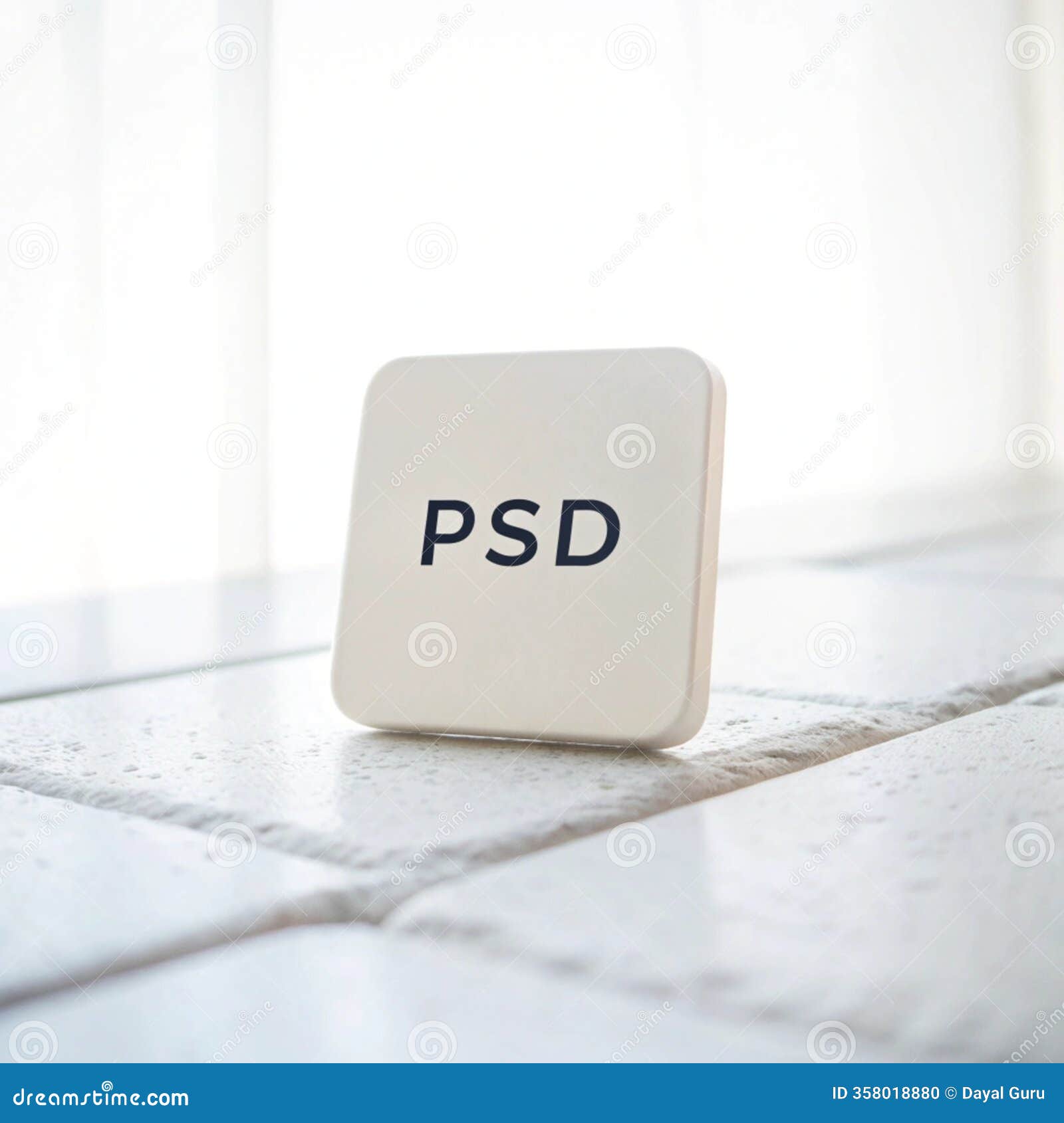 PSD Placeholder on Transparent Background Stock Illustration ...