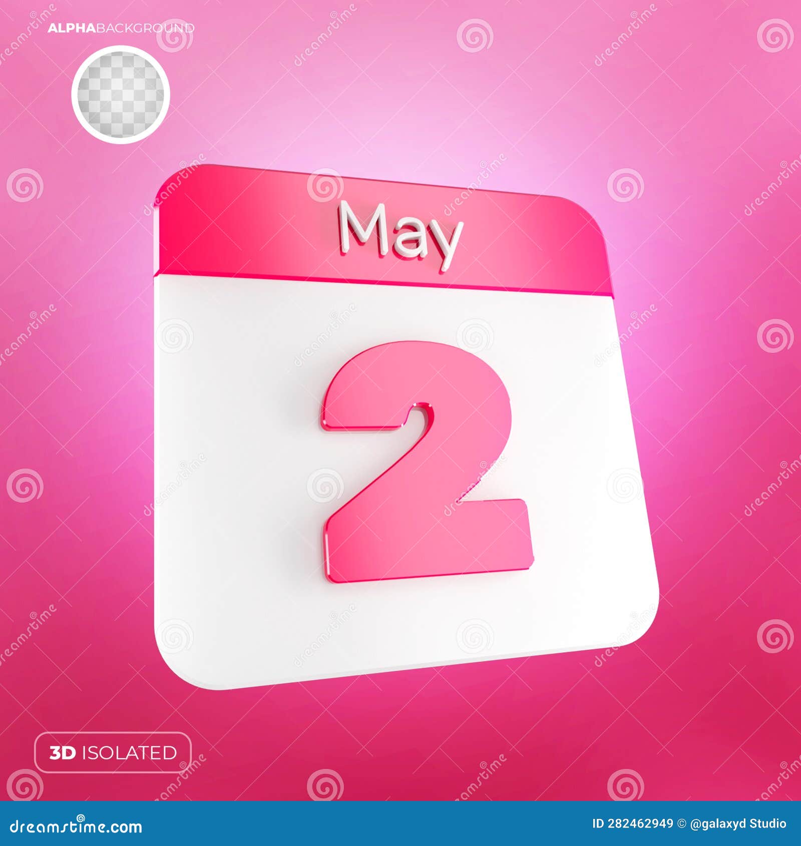 Calendar May 3d Premium Psd Stock Vector - Illustration of circle ...
