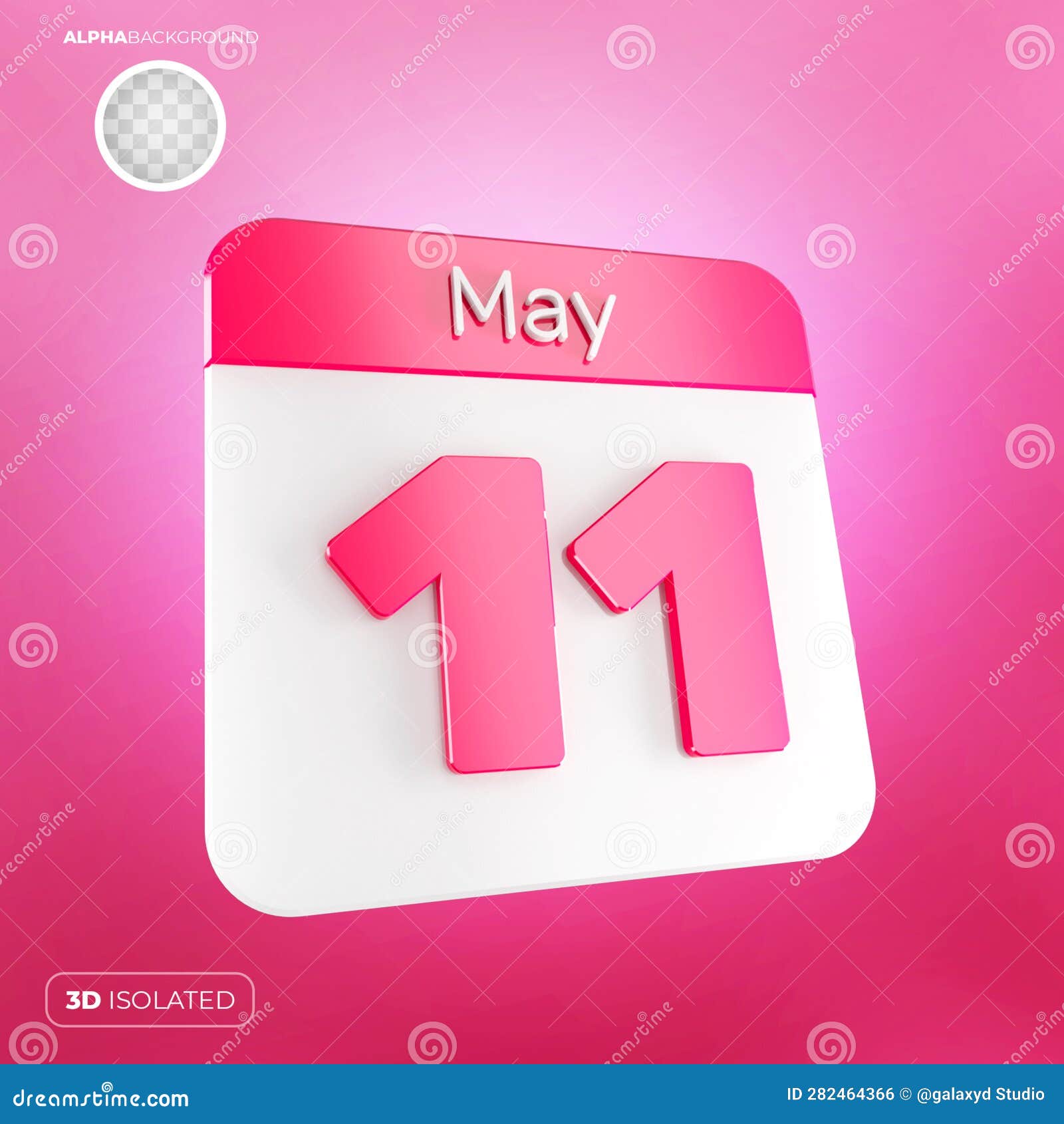 PSD Calendar May 3d Premium Stock Vector - Illustration of schedule ...