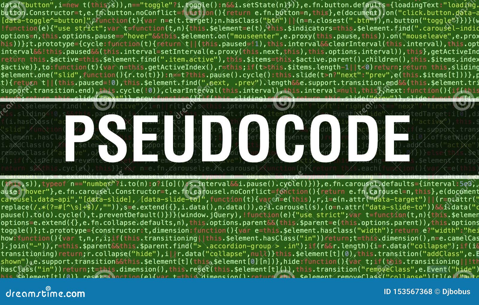 Pseudocode Text Written On Programming Code Abstract Technology Background Of Software Developer