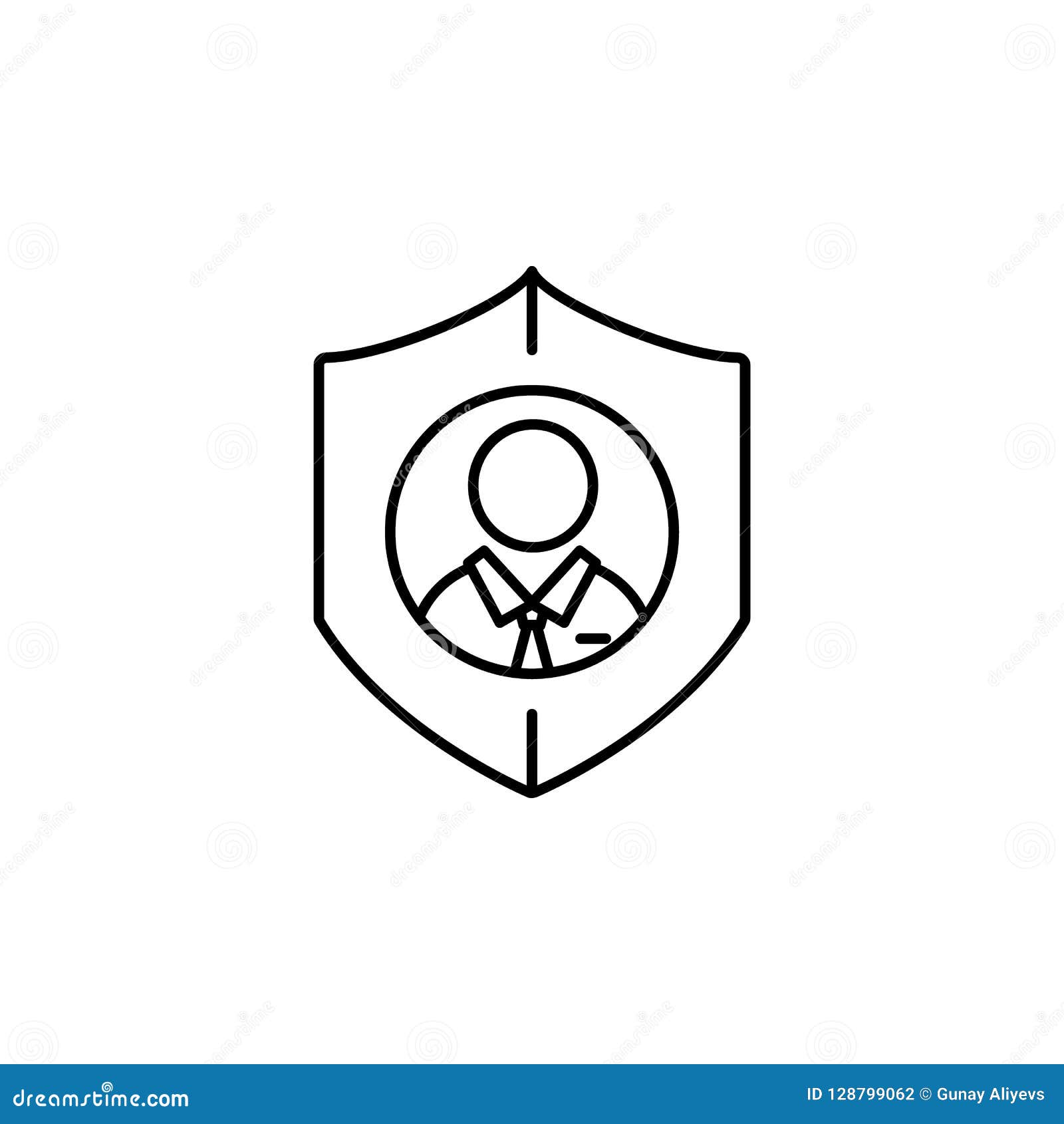 Anonymization Concept. Flat Vector Illustration | CartoonDealer.com ...