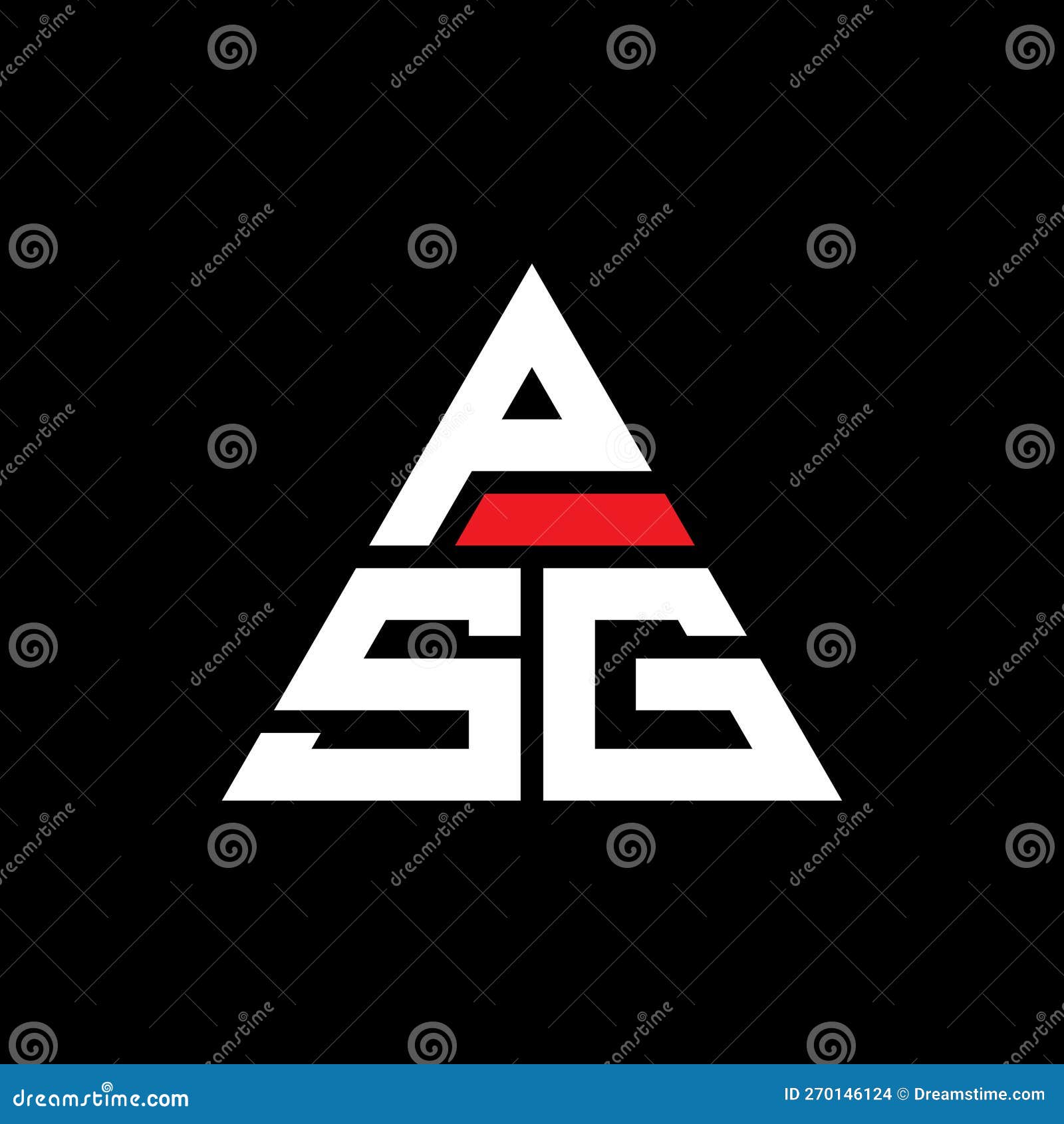 PSG Triangle Letter Logo Design With Triangle Shape. PSG Triangle Logo ...