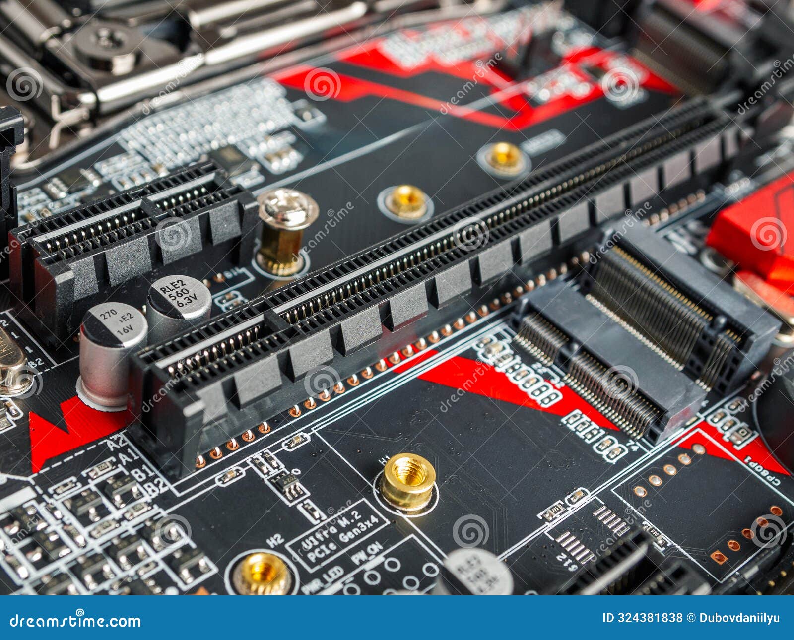 Psi Express Port Connector on the Motherboard, High-speed Data Bus in a ...