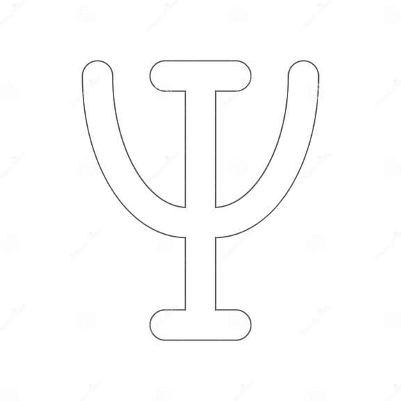 Psi Sign Icon. Element of Web for Mobile Concept and Web Apps Icon ...