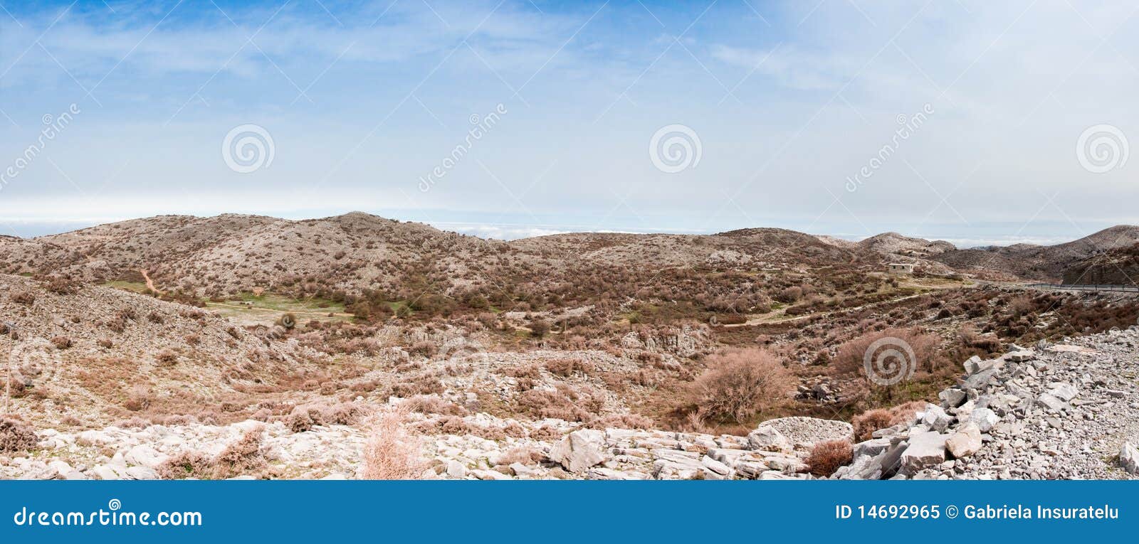 Psiloritis Mountains stock image. Image of crete, nature - 14692965