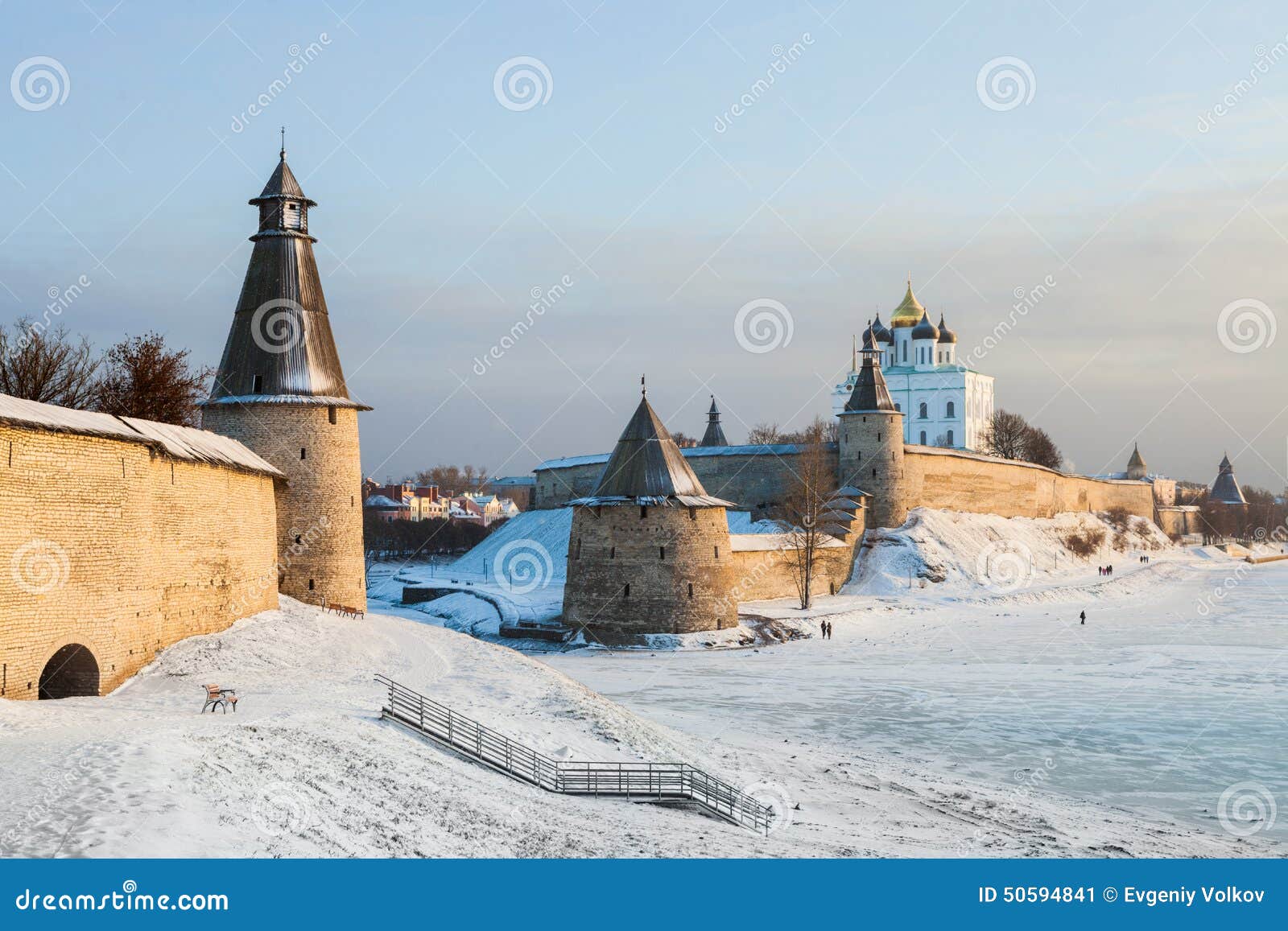 The Pskov Kremlin stock image. Image of mouth, buildings - 50594841