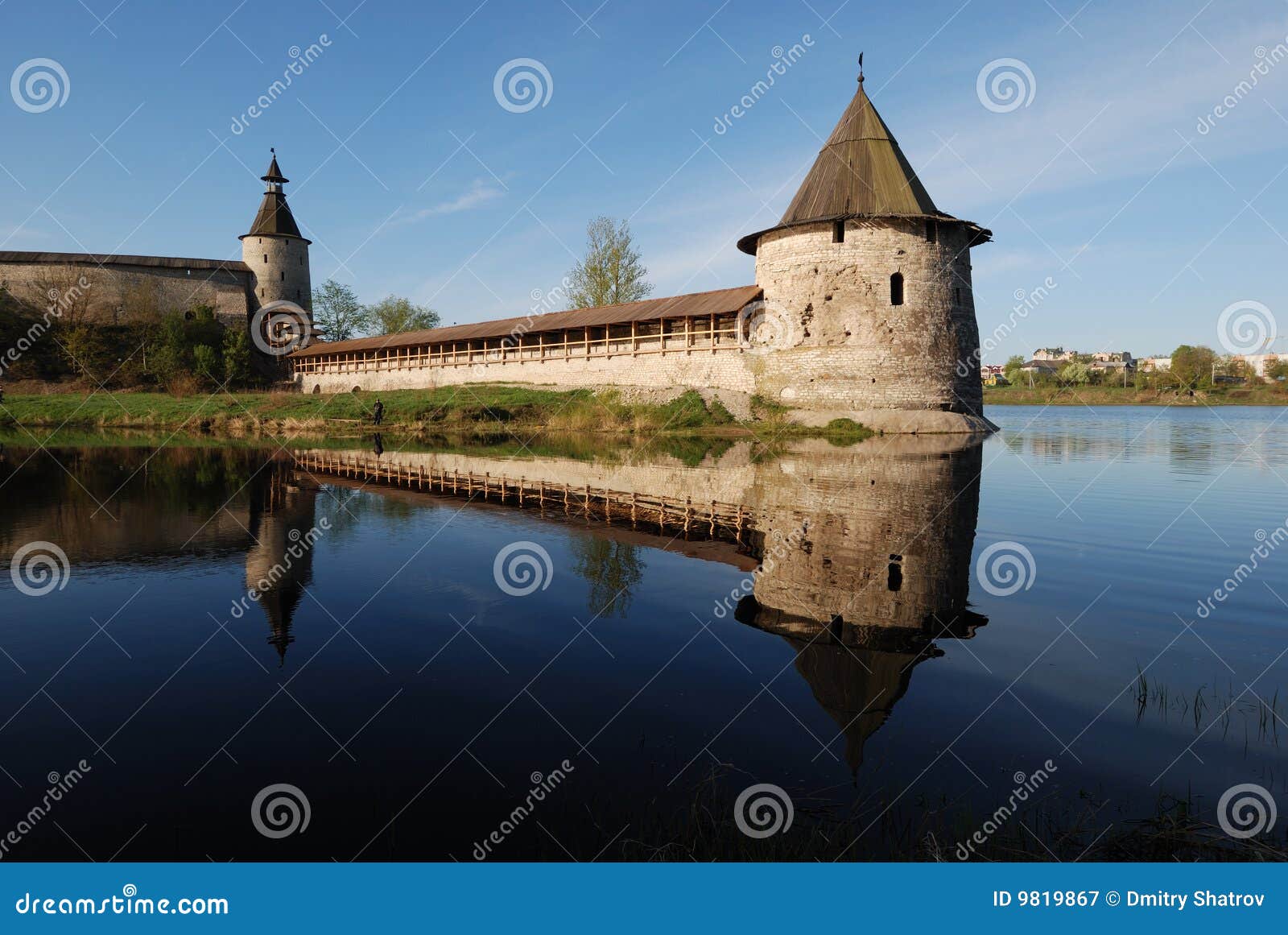 The Pskov Kremlin. Russia stock image. Image of church - 9819867