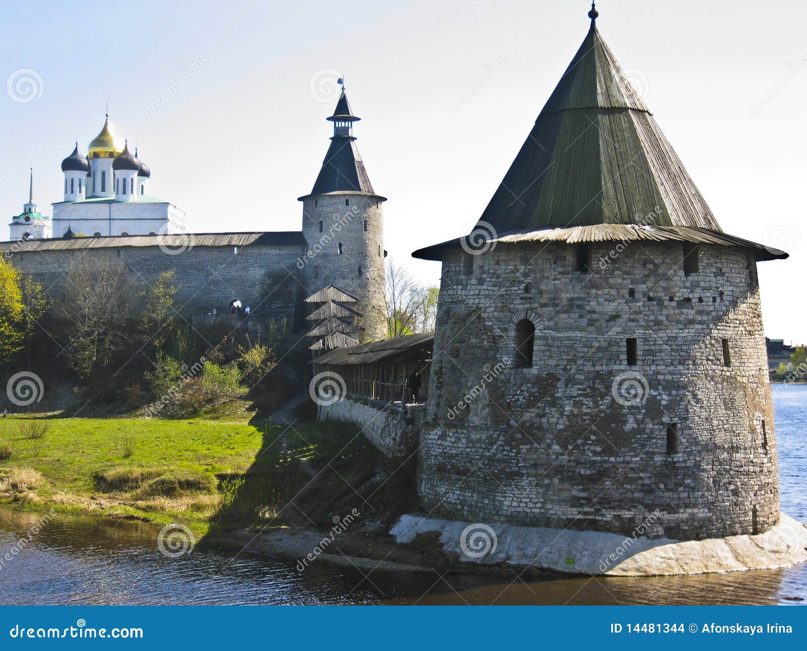 Pskov, Russia stock photo. Image of building, architecture - 14481344