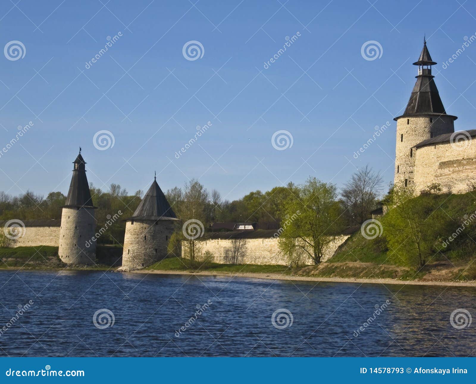 Pskov, Russia stock image. Image of historical, russia - 14578793
