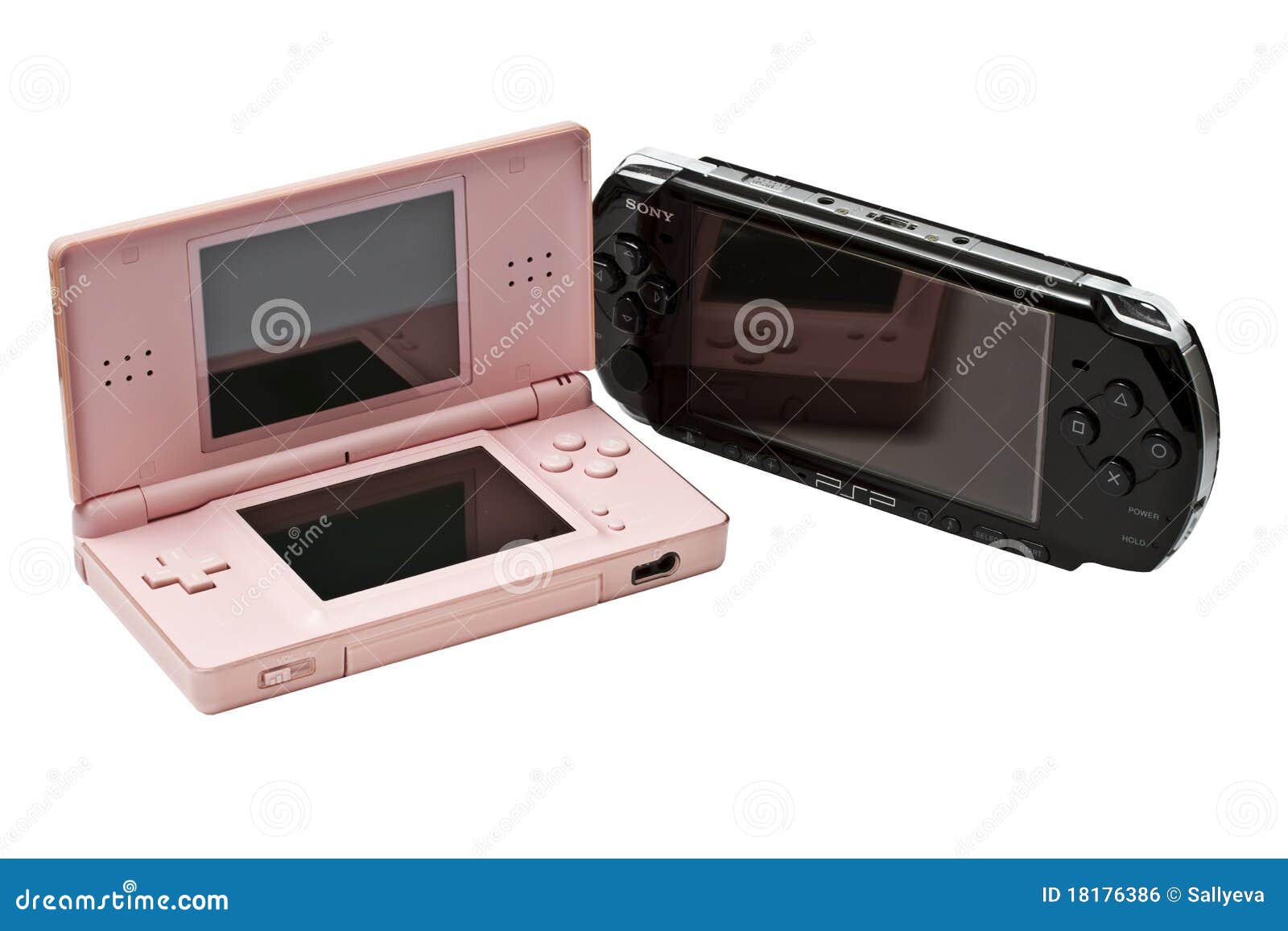 PSP Y NDS foto editorial. Imagen de entusiasmo, disco - 18176386