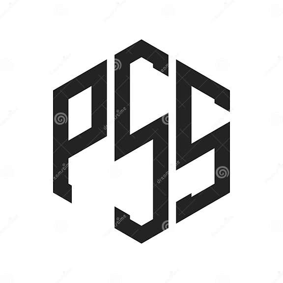 PSS Logo Design. Initial Letter PSS Monogram Logo Using Hexagon Shape ...