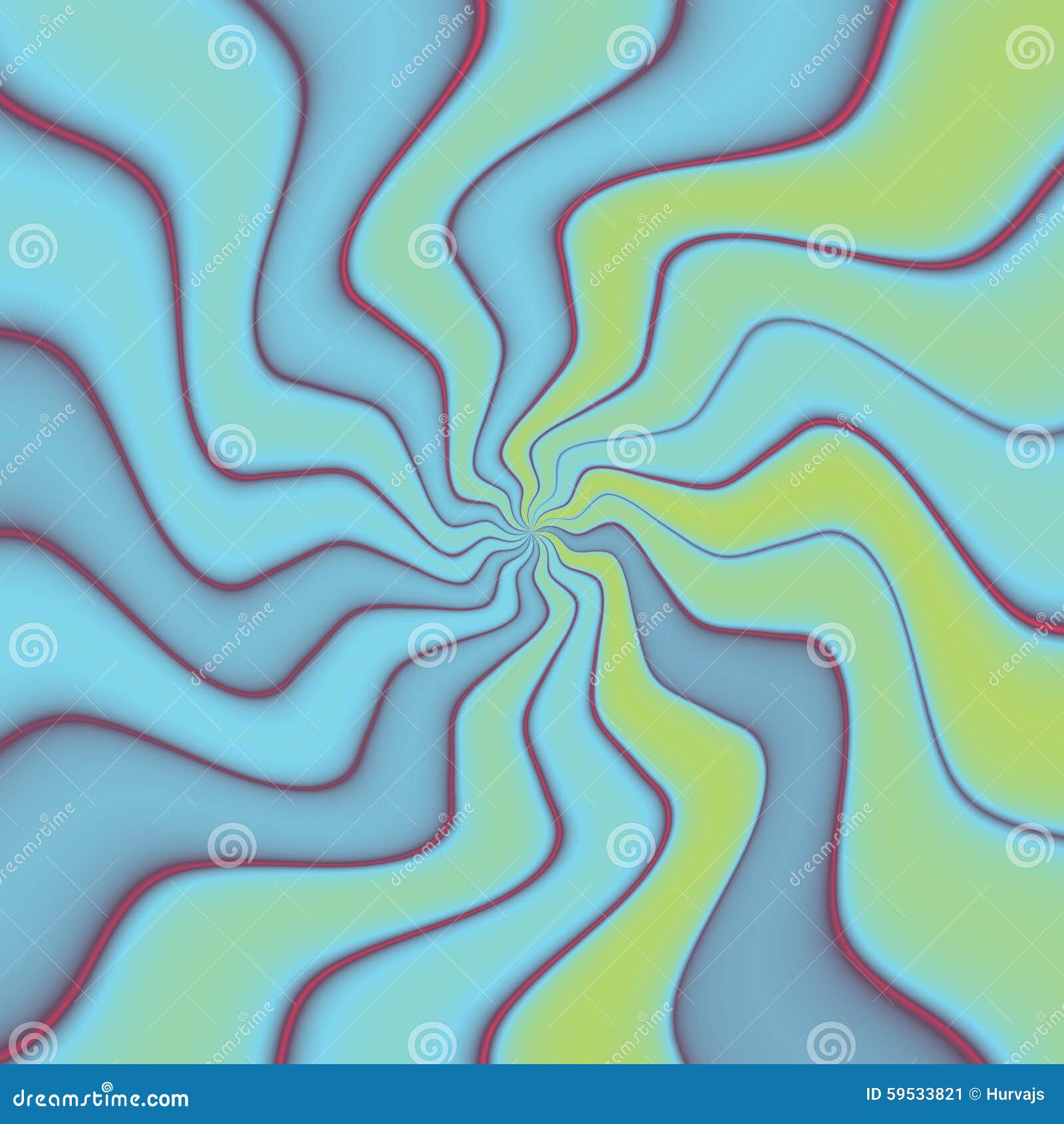 Psychadelic Abstract Illustration Background Stock Illustration ...