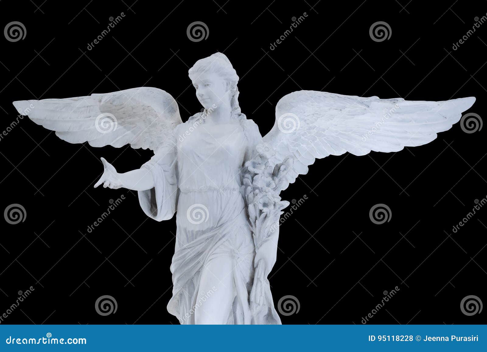 Psyche stock photo. Image of goddess, black, statue, psyche - 95118228
