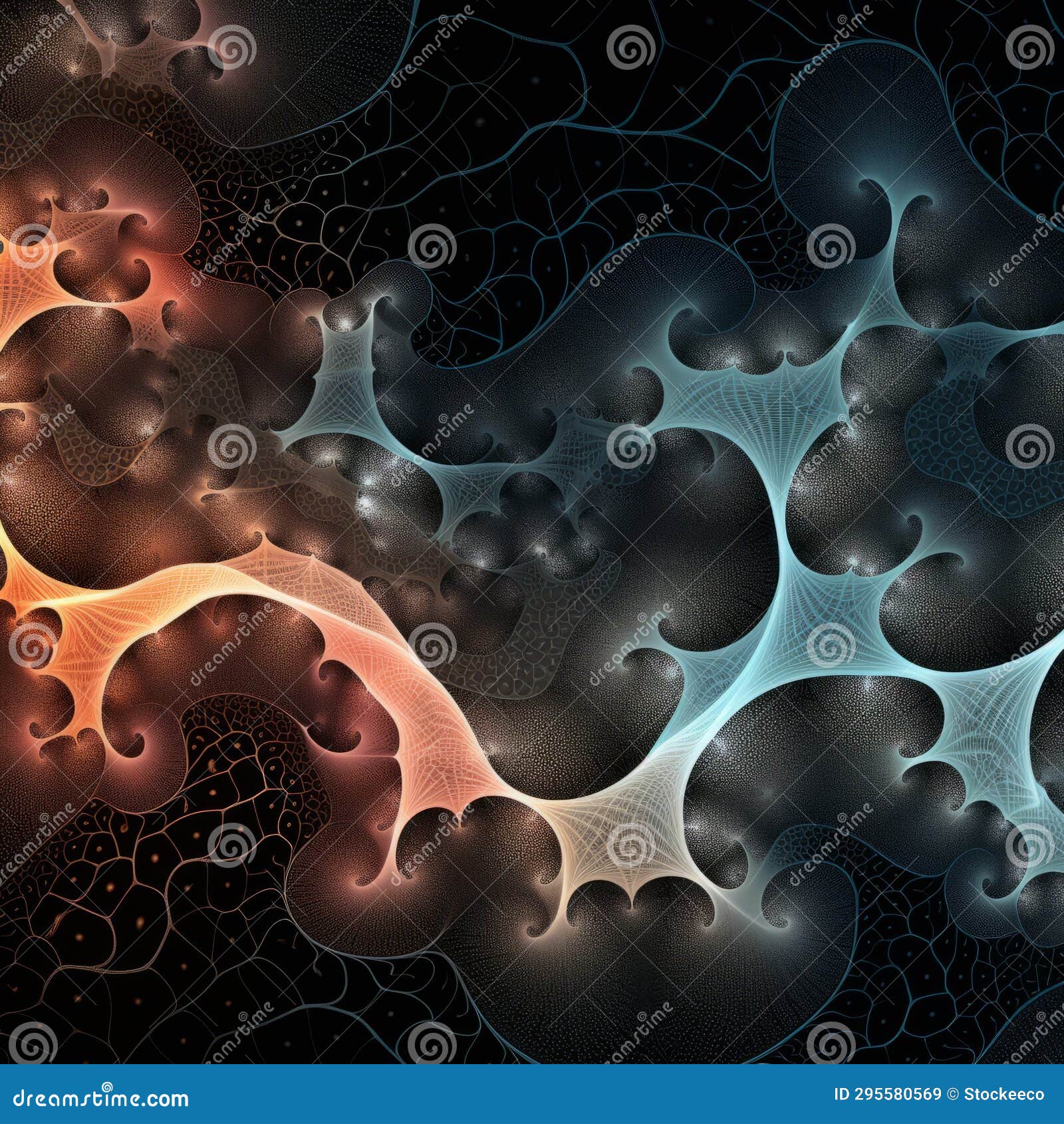 Psychedelic 3d Fractal Design with Biomimicry-inspired Lace Patterns ...